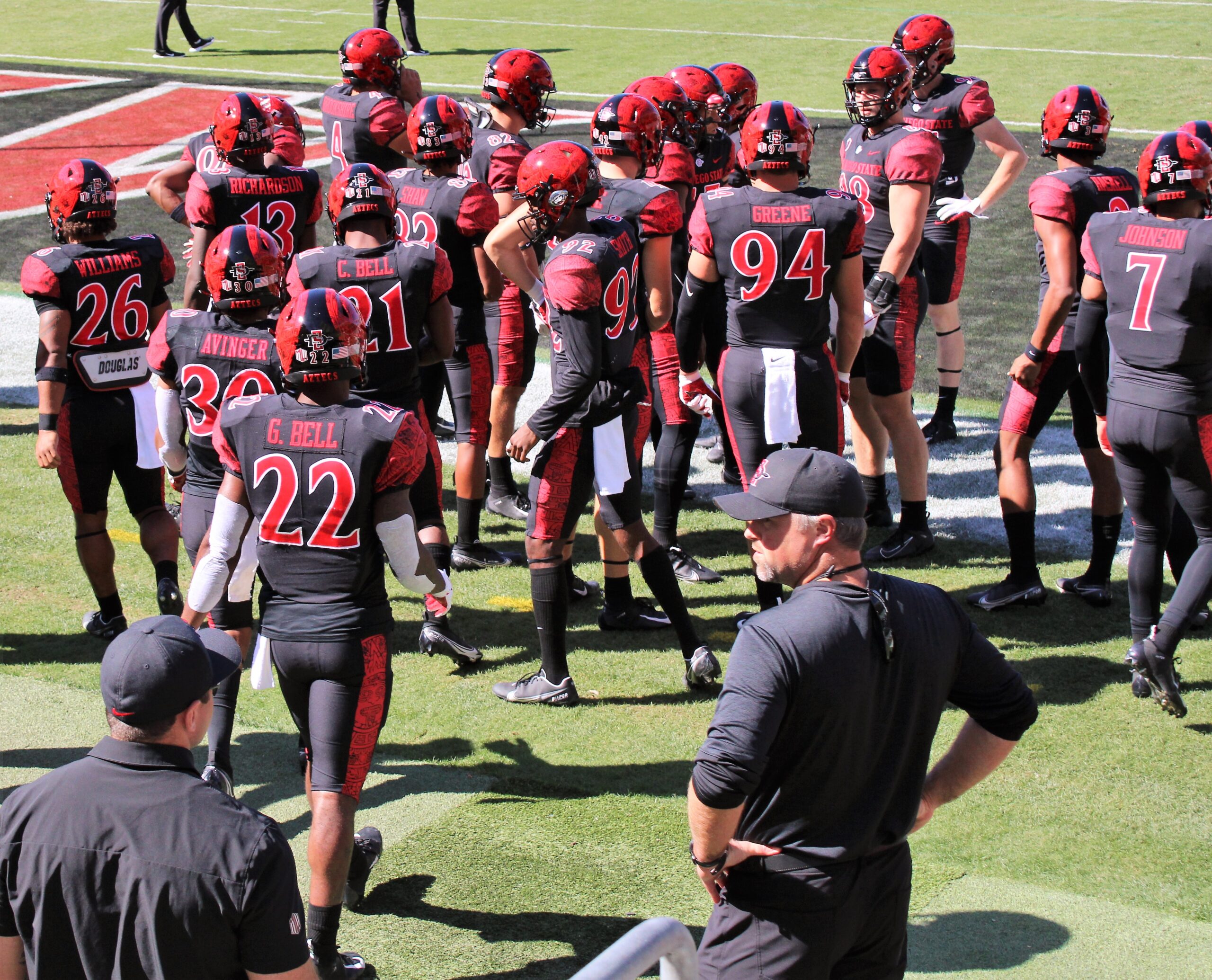 SDSU reportedly hire Justin Ena as DL coach to replace departing Jordan ...