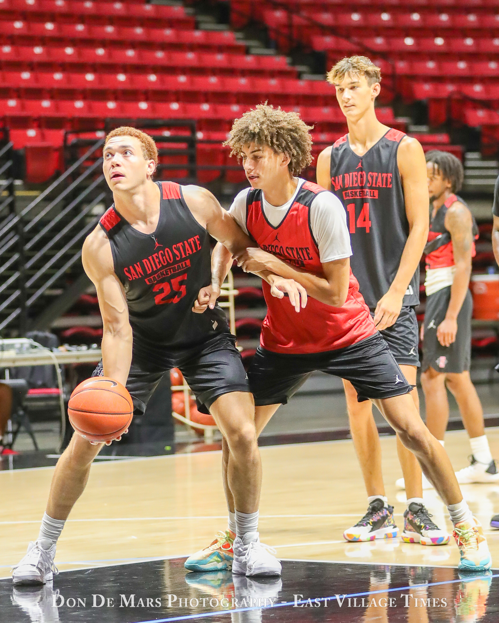 SDSU's Elijah Saunders is ready to make an impact as a true freshman ...