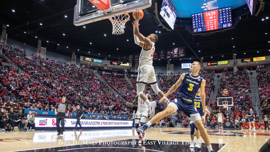 SDSU cruises to 62-46 win over UCSD - East Village Times