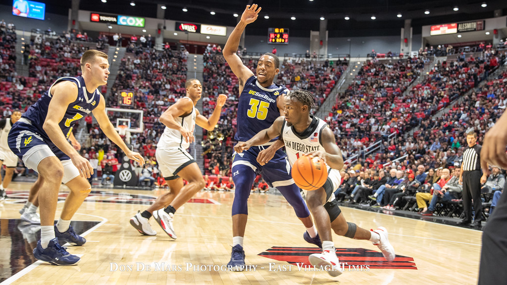 SDSU cruises to 62-46 win over UCSD - East Village Times