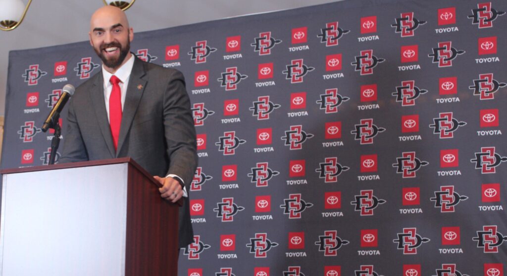 Sean Lewis checks a lot of boxes for SDSU - East Village Times
