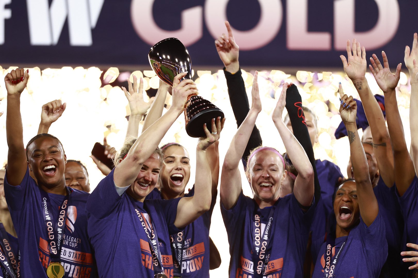 USWNT wins first-ever edition of W Gold Cup in front of San Diego crowd ...