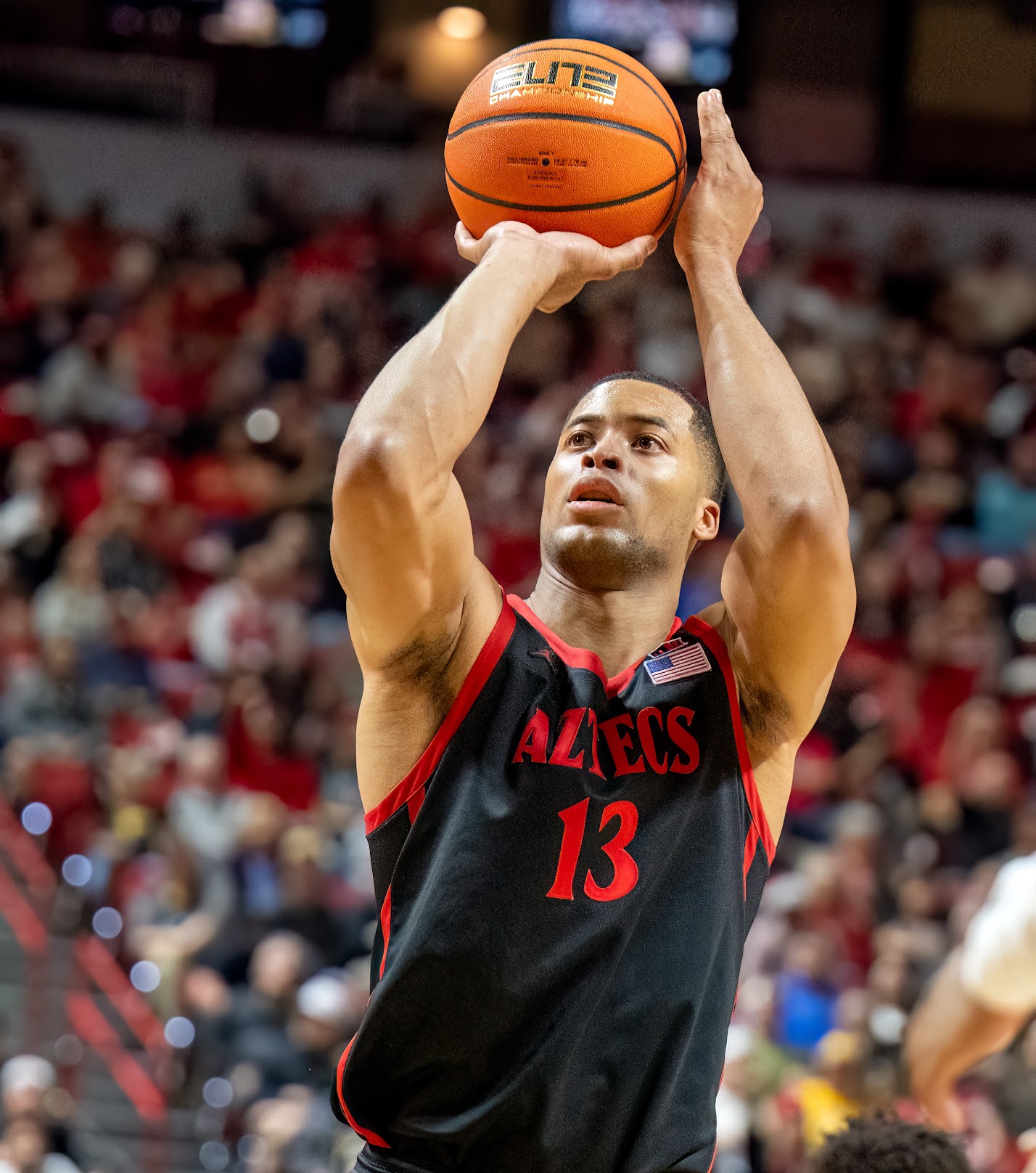Jaedon LeDee made his case for MWC PoY on the court Thursday afternoon ...