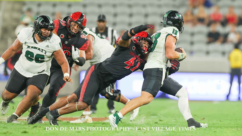 Trey White, San Diego's next great pass rusher - East Village Times