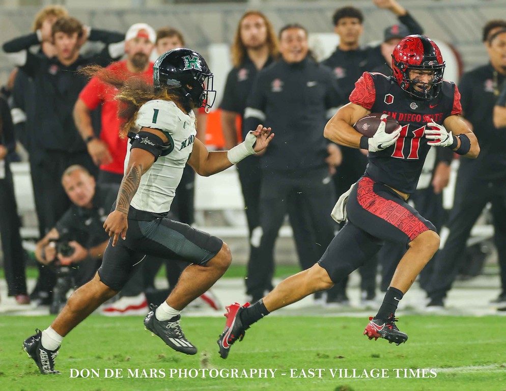Aztecs come from behind to defeat Rainbow Warriors, 27-24, to begin MWC ...